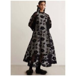 Simone Rocha | Dresses | Simone Rocha X Hm Iconic Black Tinsel Tulle ...